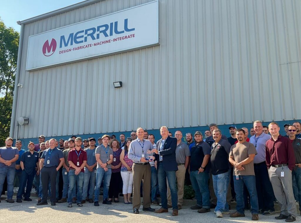 MERRILL earns 2020 Outstanding Small Business Supplier Award! | MERRILL ...